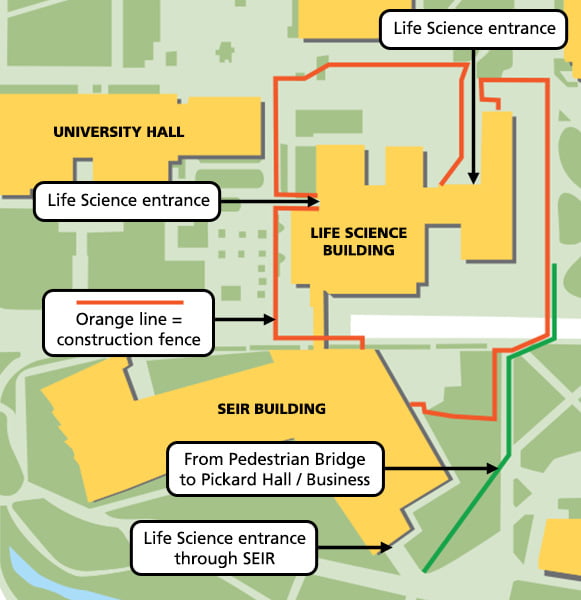 Life Sciences Addition and Renovations - Administration and Campus ...