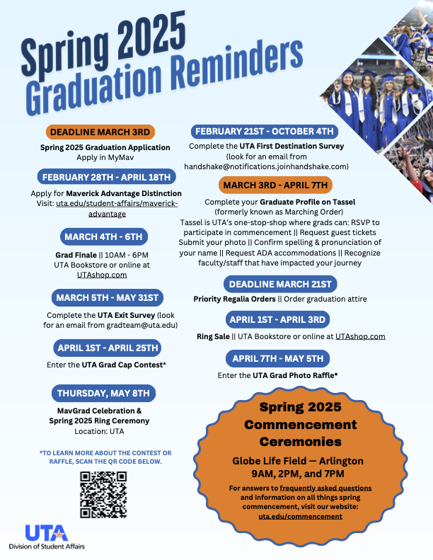 Commencement - College of Liberal Arts - The University of Texas at ...