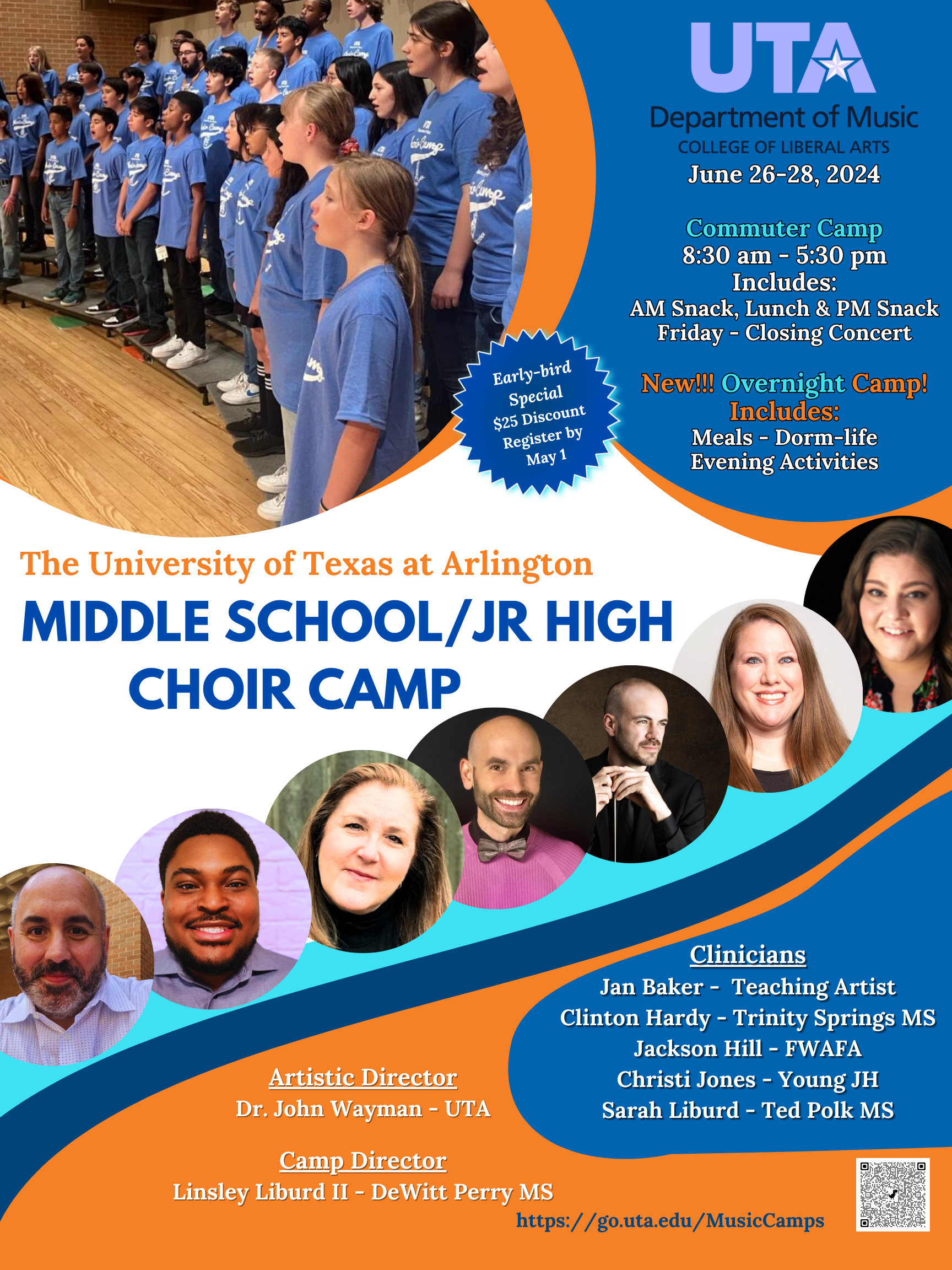 Middle School/Jr. High Choir Camp - Department of Music - The ...