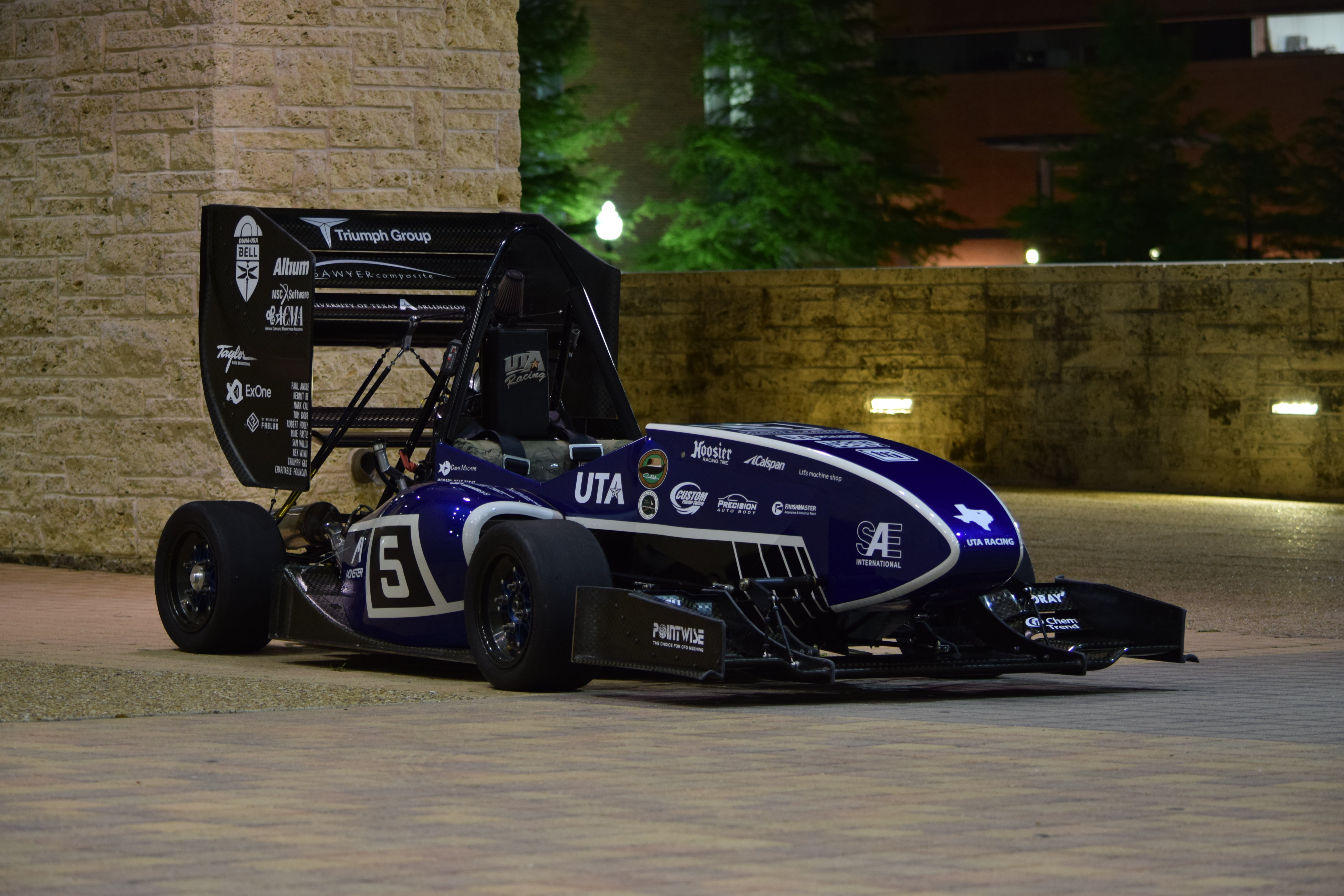 UTA Formula SAE team unveils 2019 car - The University of Texas at ...