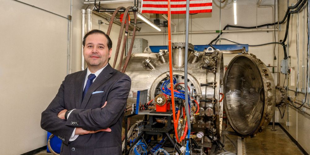 UTA testing hypersonic materials in arc-jet wind tunnel - News Center ...