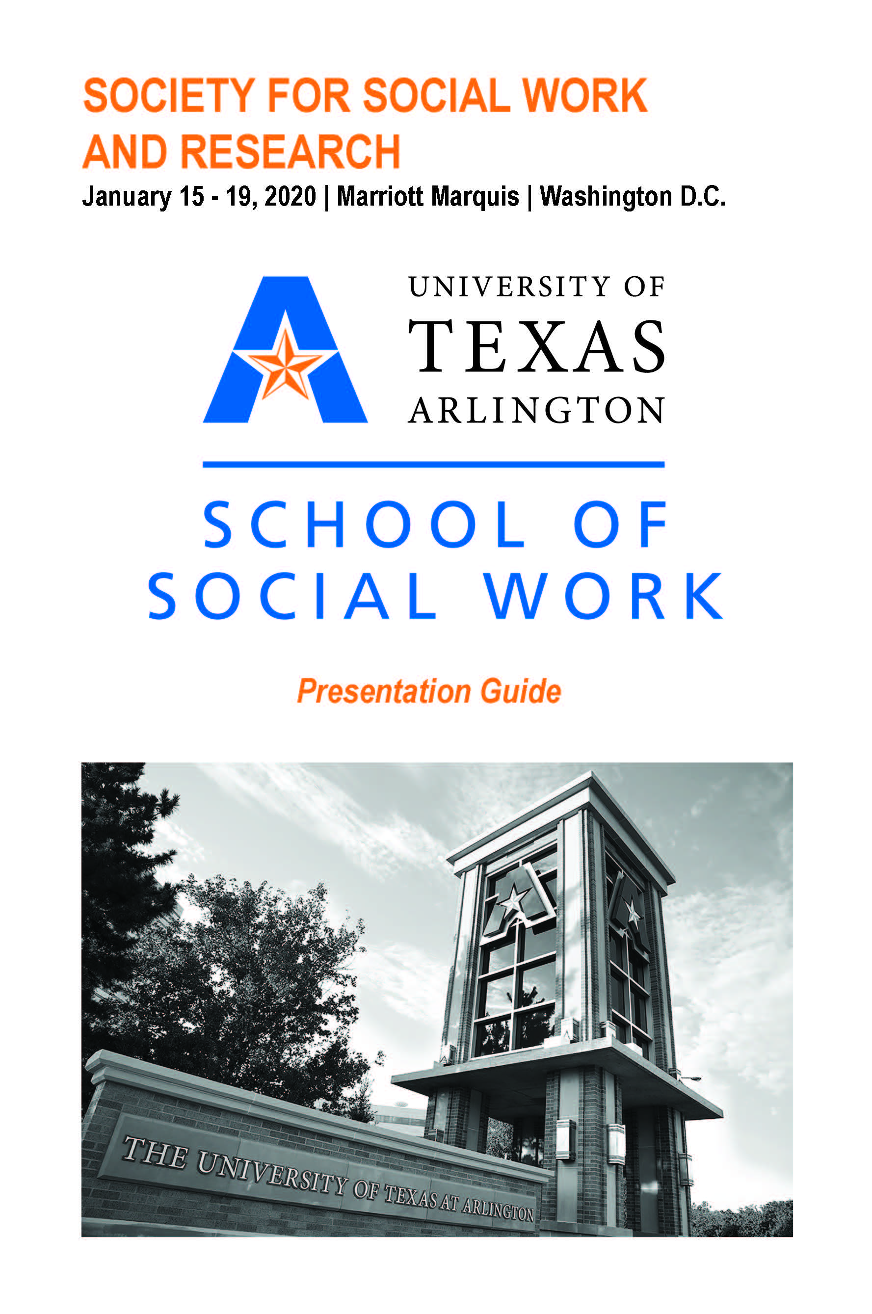 Research Conferences and Presentations - School of Social Work - The ...
